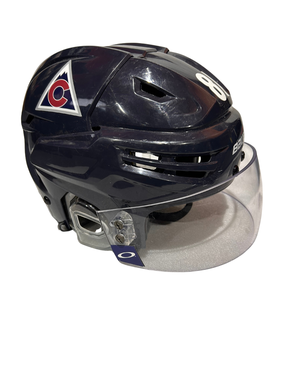 2019/20 Game Worn Colorado Avalanche Alternate Logo Helmets (Multiple ...